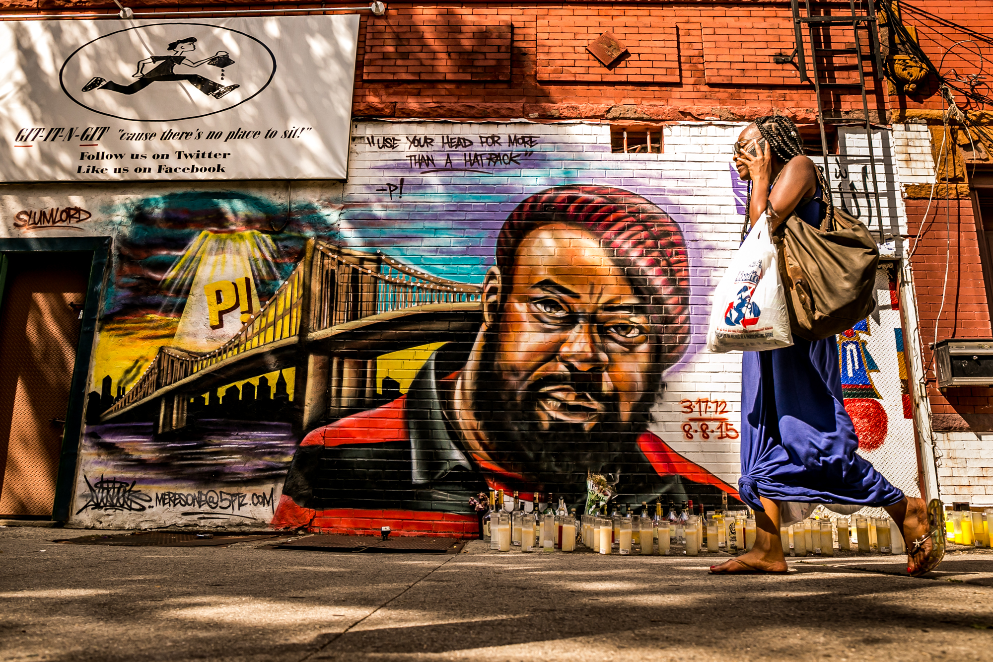 NYC's Memorial Murals Honor Those Who've Gone, Then Go Themselves ...