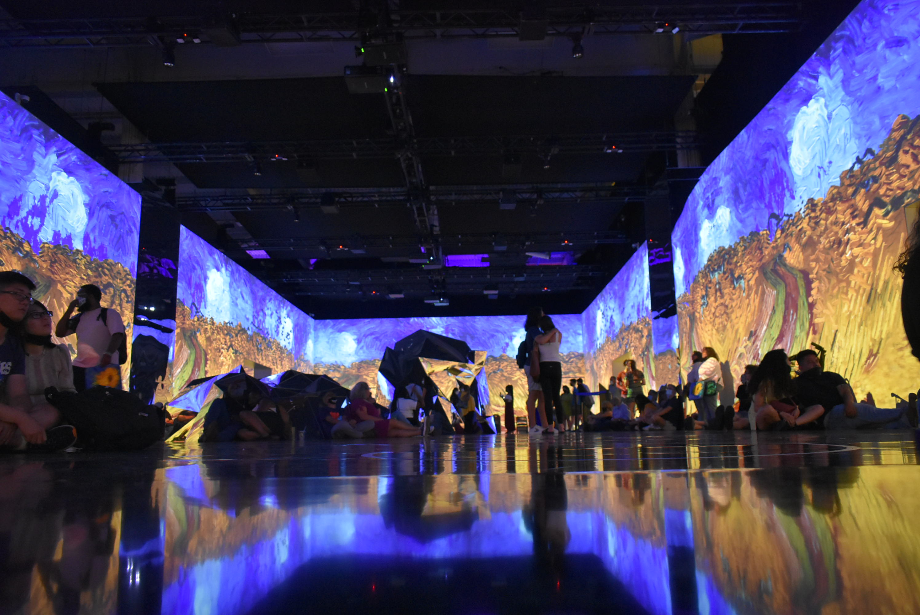 PHOTOS: A Look at the Immersive Van Gogh Exhibit in New York - City Limits