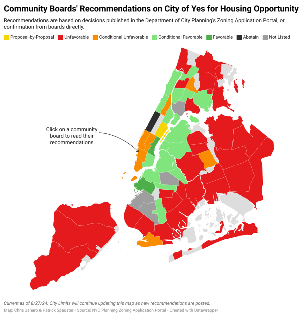 Tracking Community Boards' Feedback on City of Yes for Housing - City ...