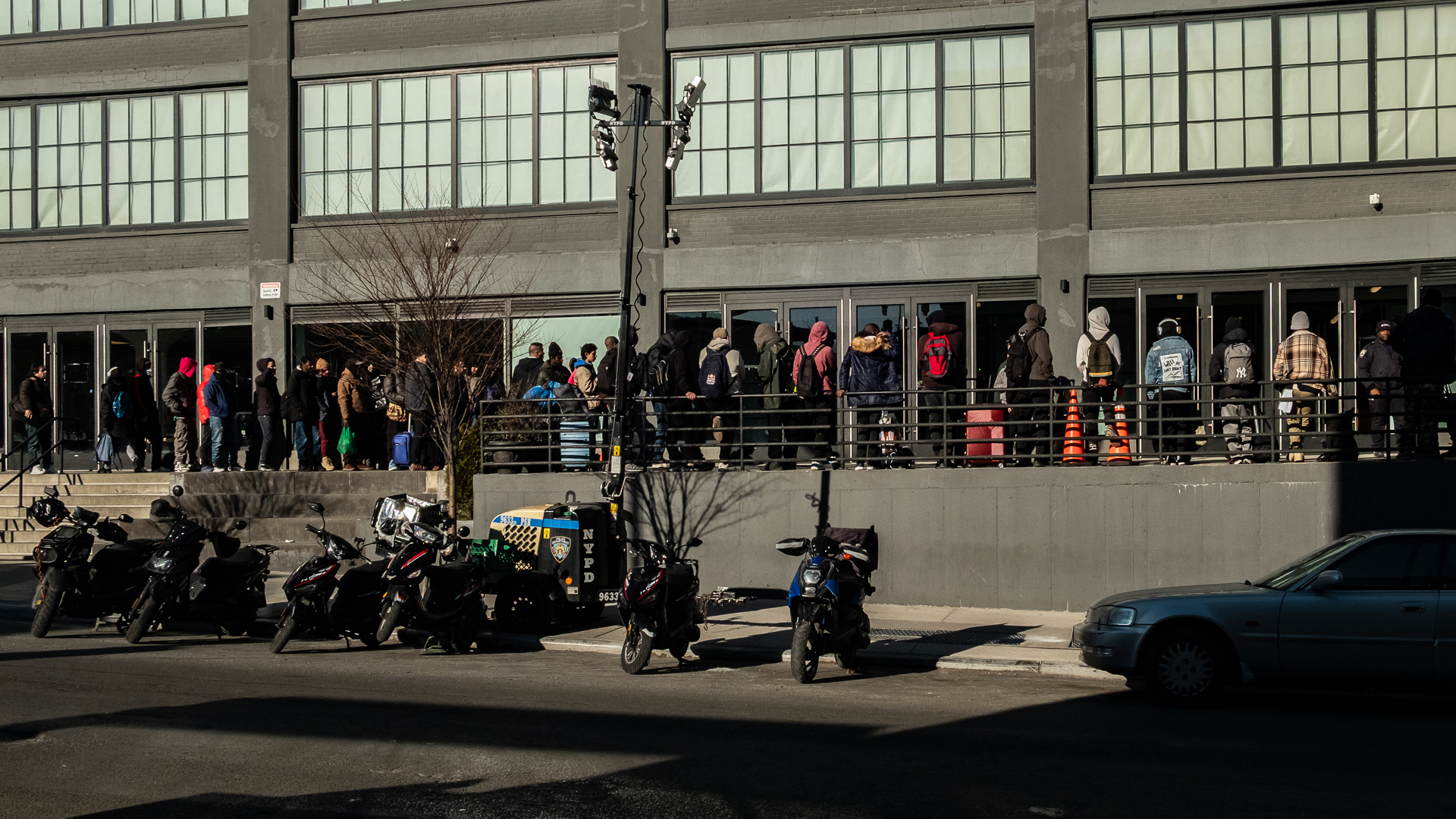 Central Mail Room Opens at New Migrant Shelter in the South Bronx ...